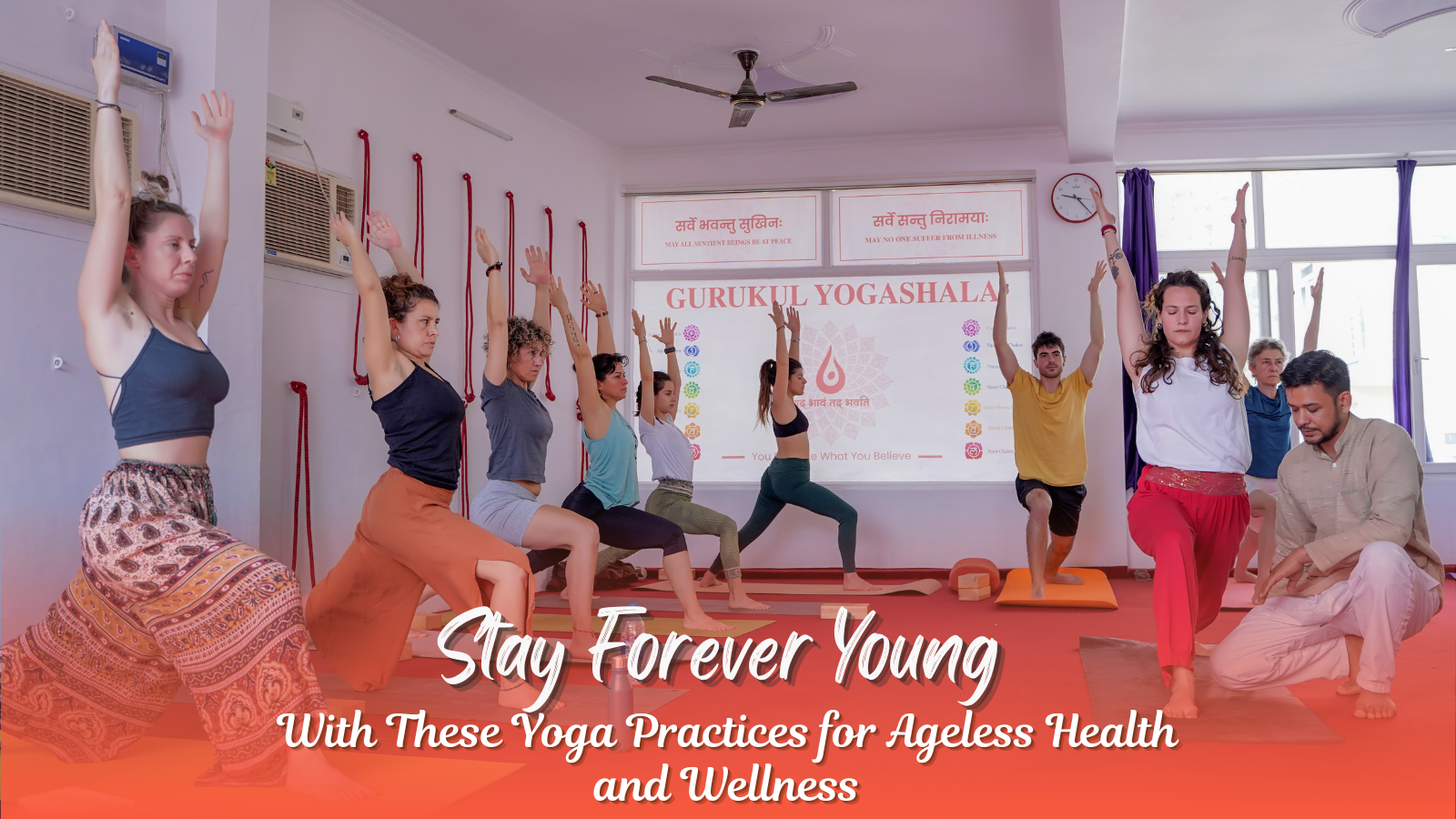 Best Yoga Practices for Anti-Aging | Yoga Teacher Training in Rishikesh
